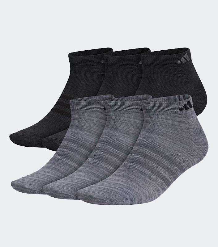 ADIDAS SUPERLITE LOW-CUT GREY SOCKS | Mysportskit NG