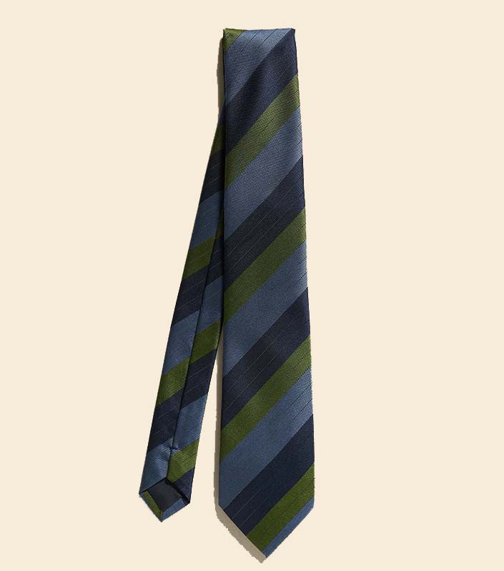 BANANA REPUBLIC BOLD DIAGONAL STRIPED MEN TIE | Mysportskit NG
