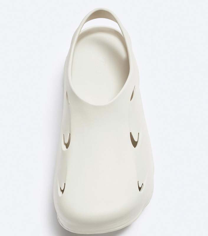 ZARA VOLUMINOUS MOULD CREAM MEN CLOGS | Mysportskit NG