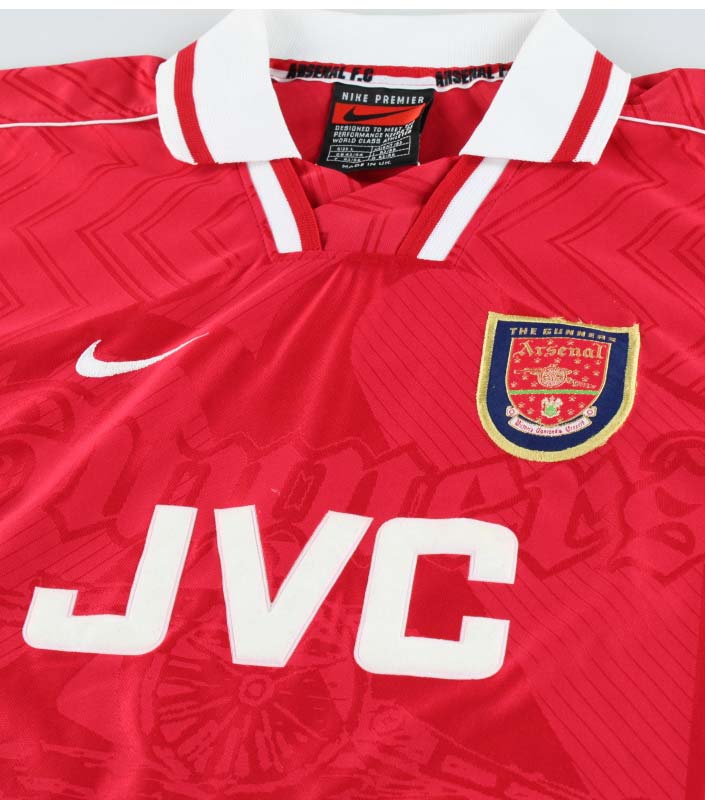 ARSENAL 1996/98 RETRO HOME JERSEY | Mysportskit NG