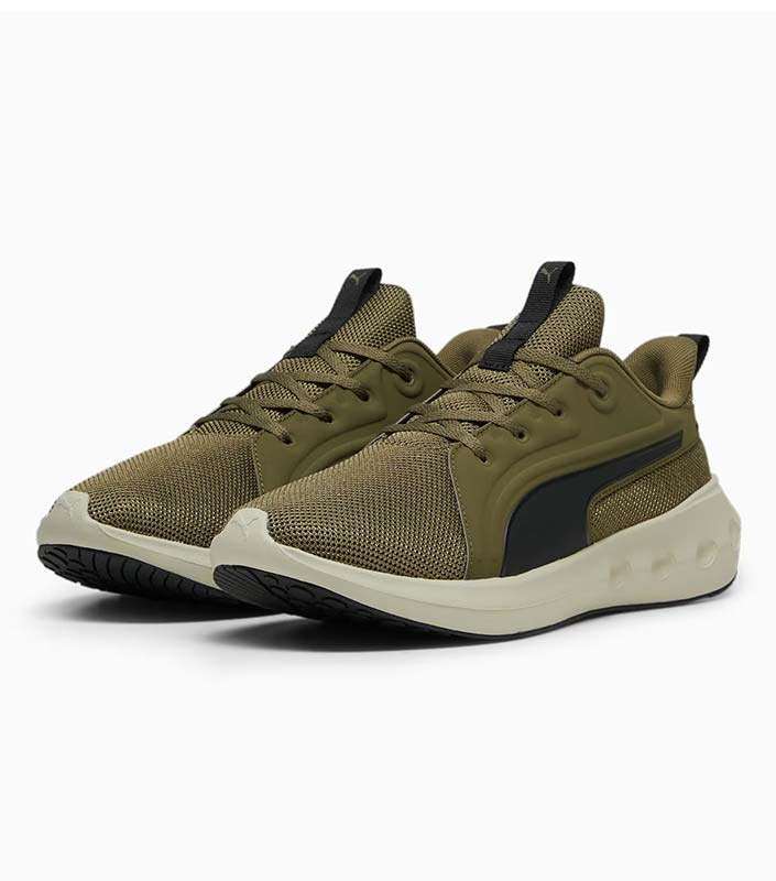 Puma Running Shoes 'Softride Carson Olive Green Shoe | Mysportskit NG