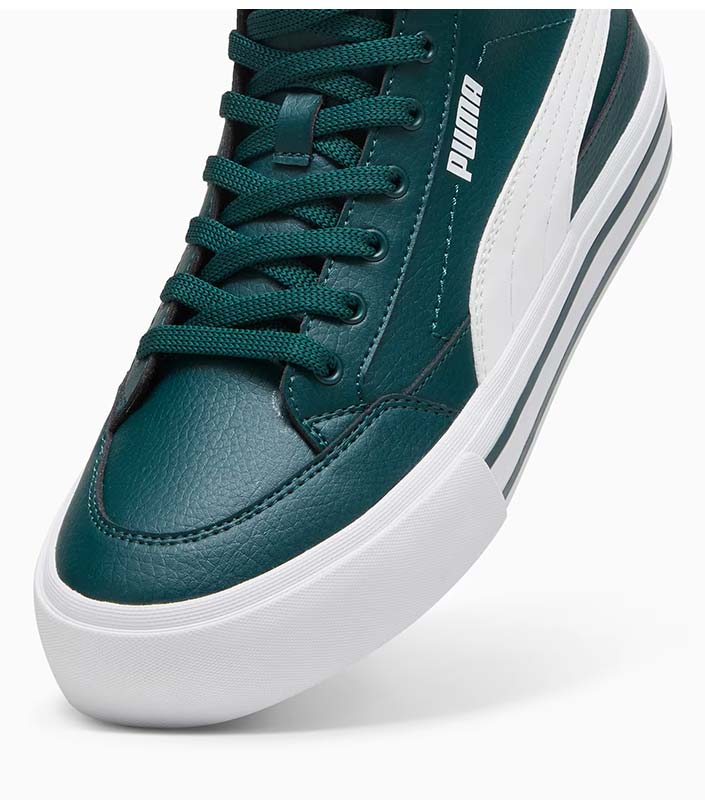 Puma Court Classic Vulc Mid Green Men Sneakers | Mysportskit NG